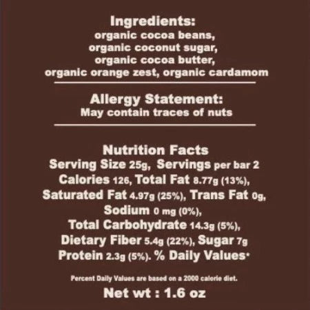 Orange Zen (70% Dark) – Bone-In Food