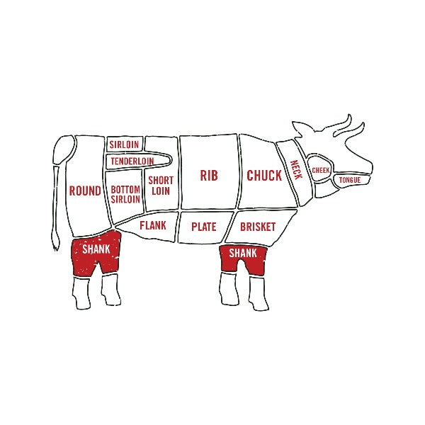 Beef Shin Bone – Bone-In Food